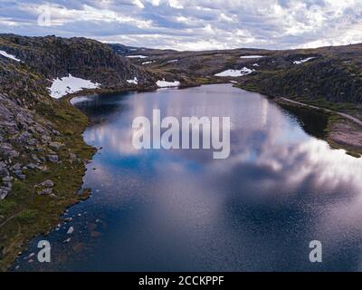 Lake landscape in the Murmansk region Stock Photo - Alamy