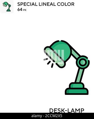 Lamp-1 Special lineal color icon. Illustration symbol design template ...