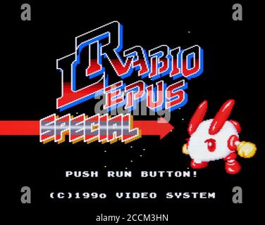 Rabio Lepus Special - PC Engine Videogame - Editorial use only Stock ...