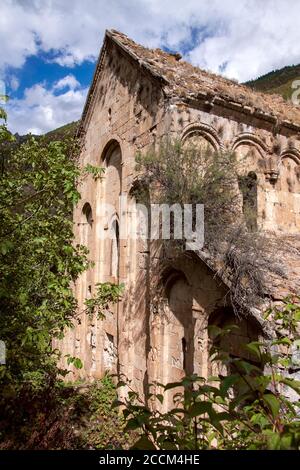 Old Church (Tekkale Kilisesi) in yusufeli Artvin turkey Stock Photo - Alamy