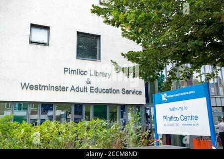 London - Pimlico Library & Westminster Adult Education Centre Stock ...