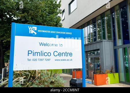London - Pimlico Library & Westminster Adult Education Centre Stock ...