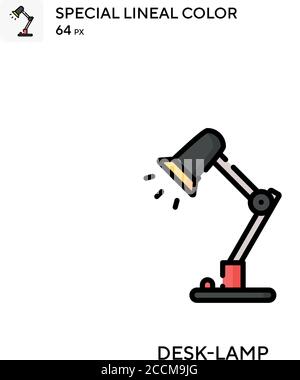 Lamp-1 Special lineal color icon. Illustration symbol design template ...