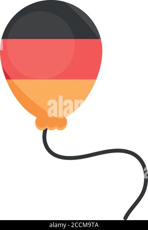 balloon of German flag Stock Vector Image & Art - Alamy