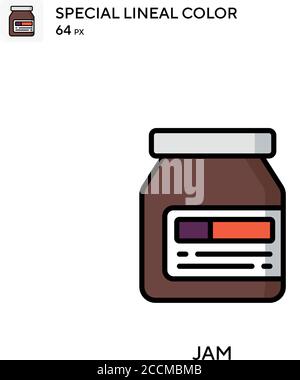 Jam Special lineal color icon. Illustration symbol design template for ...