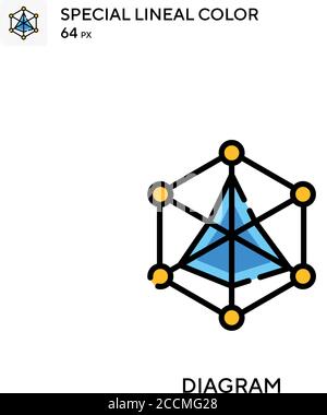 Diagram Special lineal color icon. Illustration symbol design template ...