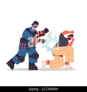 Angry Policeman Police Officer Cartoon Stock Vector Image & Art - Alamy
