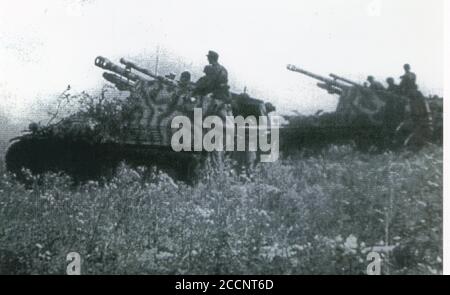 German Wespe Wasp self Propelled 10.5cm Artillery on the Eastern Front ...
