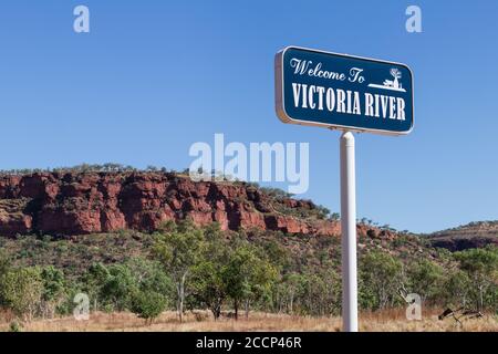 The Victoria River Roadhouse, Victoria Highway, Northern Territory ...
