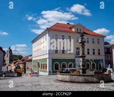 Eisfeld in the Thuringian Forest East Germany Stock Photo - Alamy
