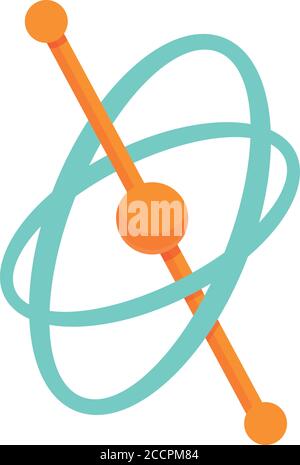 Spiral gyroscope icon. Cartoon of spiral gyroscope vector icon for web ...