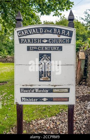 Garvald and Bara Parish Church, East Lothian, Scotland, UK Stock Photo ...