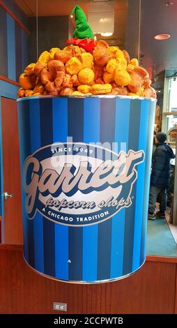 Garrett Popcorn shops, a Chicago tradition, Chicago Illinois, United ...