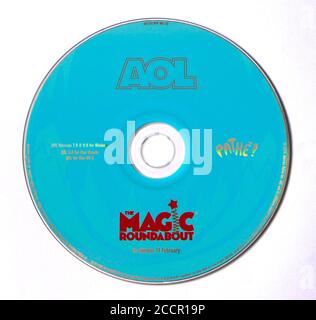 Photo of a Free CD disc advertising freeserve an internet service ...