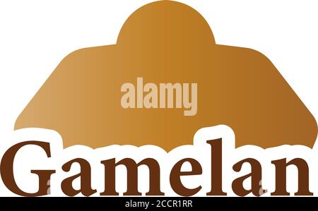 gamelan logo. Gamelan is the traditional ensemble music of the Javanese ...