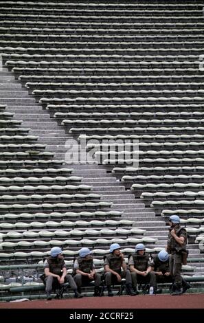 26th April 1994 During the Siege of Sarajevo: British Army Cymbeline ...