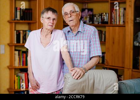 Schwetzingen, Germany. 14th Aug, 2020. Johann Schmitz, grandfather of ...