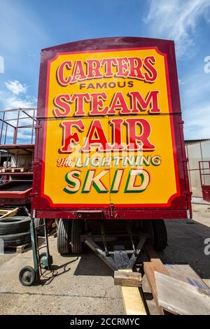 Carters Steam Fair, run by Jobs and Georgina Carter, vintage fairground ...
