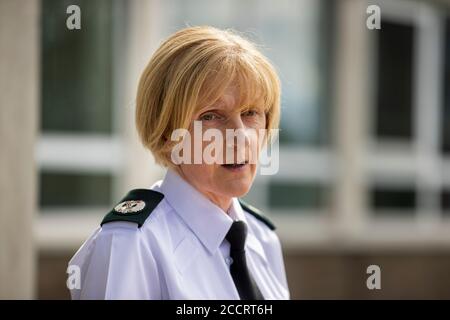 Assistant Chief Constable Barbara Gray during a press conference at ...