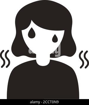 Girl Fever Silhouette vector illustration Stock Vector Image & Art - Alamy