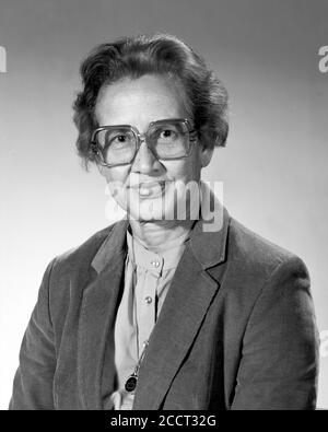 Katherine Johnson. Portrait of Katherine Coleman Goble Johnson (born ...