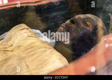 Mummy of Yuya, Museum of Egyptian Antiquities, Cairo Stock Photo - Alamy