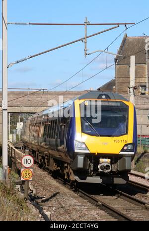 A Northern Trains Class 195 DMU (Diesel Multiple Unit) train at ...