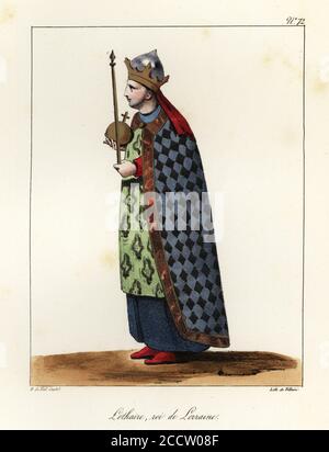 Lothair II of Lotharingia Stock Photo - Alamy