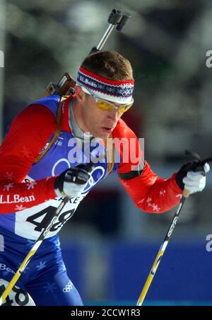 Jeremy Teela 2002 Olympics Stock Photo - Alamy