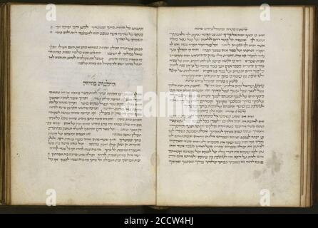 The Jewish Roman Prayer Book (272) is a religious manuscript containing ...