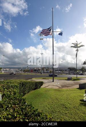 JBPHH Flies At Half Mast For Orlando Stock Photo - Alamy