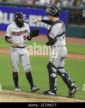 Minnesota Twins catcher Ryan Jeffers (27) in the second inning of a ...
