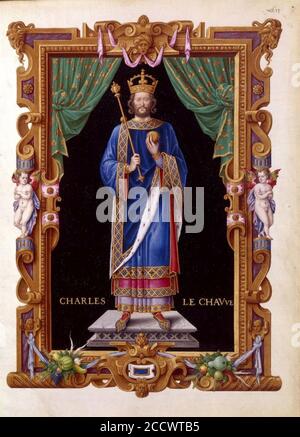 CHARLES II LE CHAUVE Stock Photo - Alamy