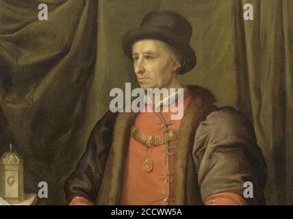 Lugardon Jean Léonard - Louis XI Roi De France Stock Photo - Alamy