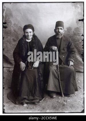 Jewish Couple Kastoria Papazoglou Stock Photo - Alamy