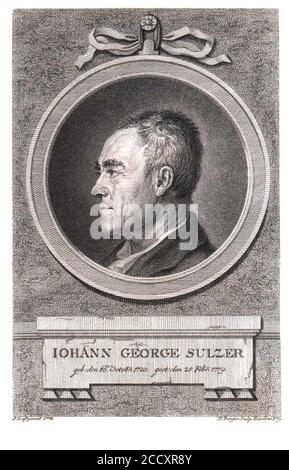 Johann georg sulzer Stock Photo - Alamy