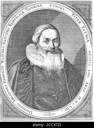 JOHANN HEINRICH WASER Stock Photo - Alamy