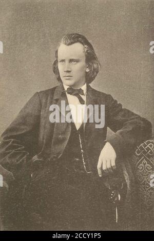 Johannes Brahms (1865 Stock Photo - Alamy