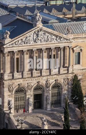 National Library. Madrid, Spain Stock Photo - Alamy