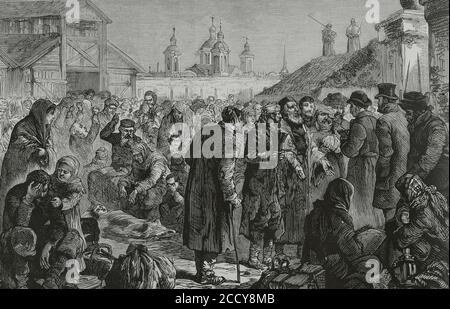 Anti-semitism. Russian Empire. 19th century. Persecution of Jewish ...