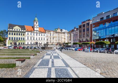 Town Hall, Teplice v Cechach, spa town, Northern Bohemia, Czech ...