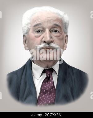 Edmond Locard 1877-1966 French Criminologist Stock Photo - Alamy