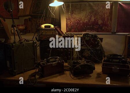 Communication equipment used by different military forces during the ...