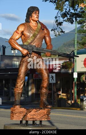Hope, British Columbia, Canada, 24, AUG 2020 - A newly unveiled ...