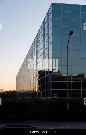 Central Milton Keynes skyline Stock Photo - Alamy