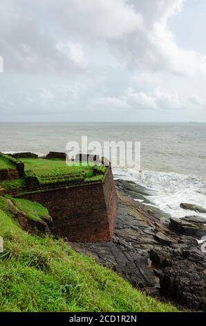 Lower Aguada Fort Extension, Sinquerim, Goa, India Stock Photo - Alamy