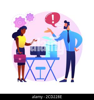 Racial discrimination abstract concept vector illustration Stock Vector Image & Art - Alamy