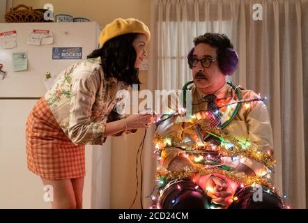 THE SLEEPOVER, from left: Cree Cicchino, Maxwell Simkins, Sadie Stanley ...