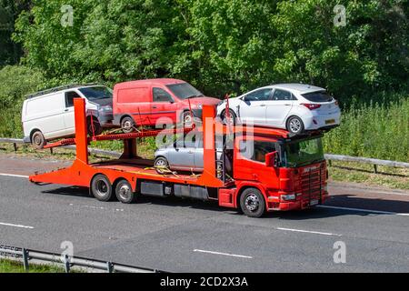 Vehicle deliveries; Car Transporter Vehicle Transport. collection and ...