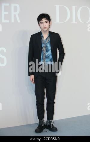 Chinese actor Arthur Chen attends an activity in Beijing, China, 18 ...
